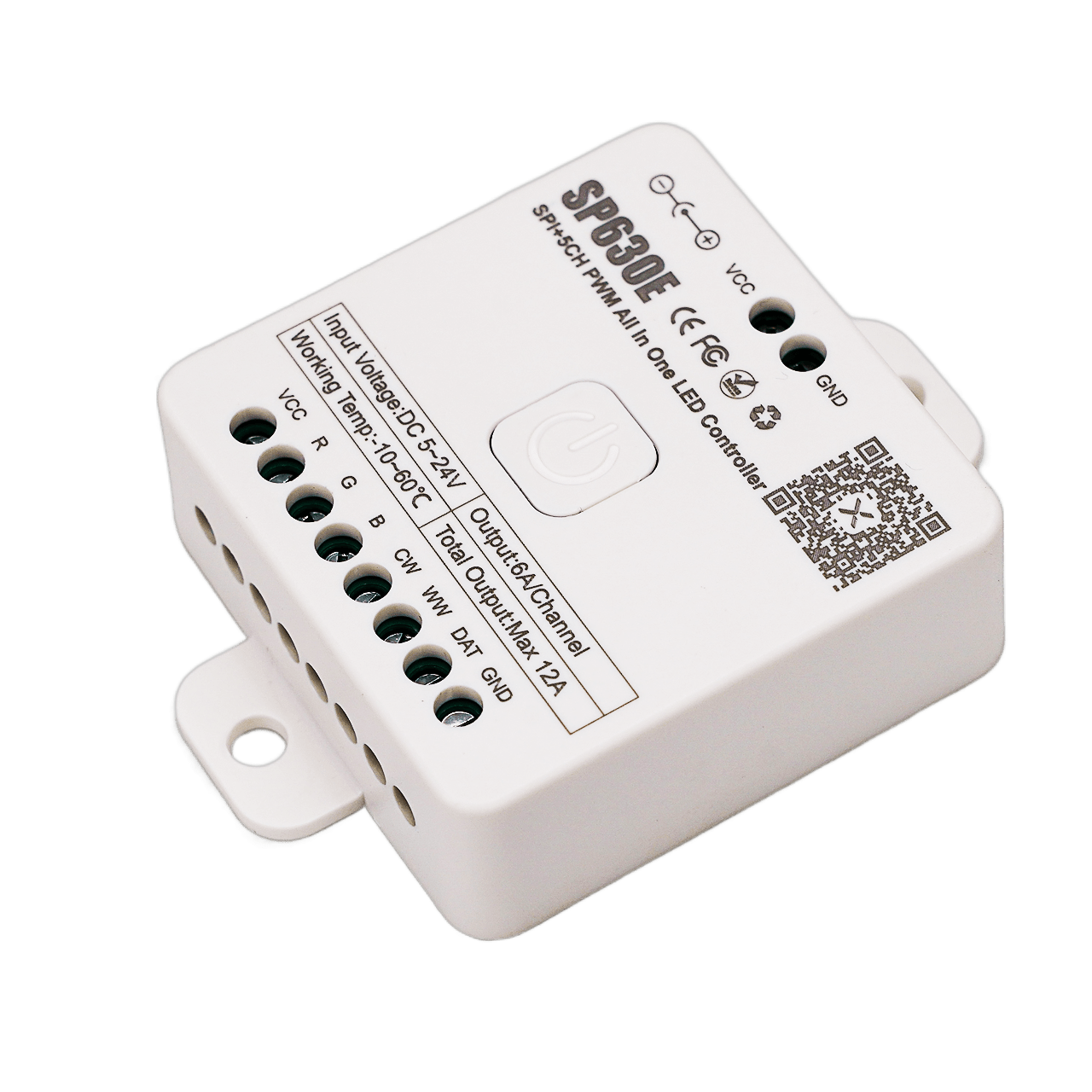 SPI +5CH PWM All In One LED Controller SP630E - Yiford.com